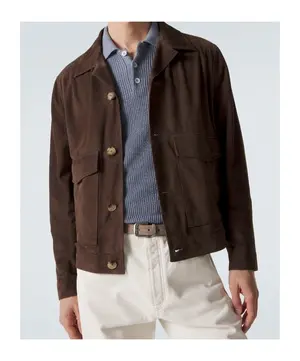 Brunello Cucinelli Suede Jacket