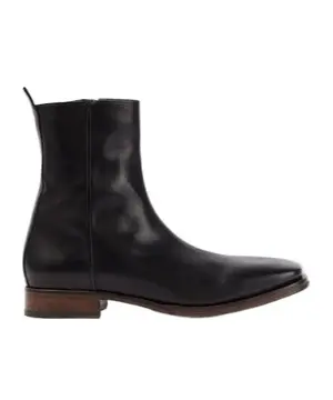 Acne Studios Bebe Leather Ankle Boots - Black