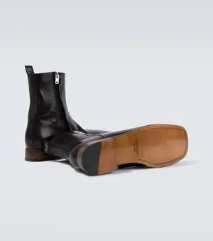 Acne Studios Bebe Leather Ankle Boots