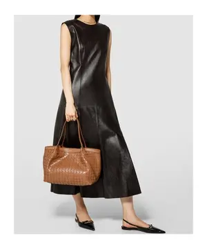 SERAPIAN Small Secret Top Handle Bag