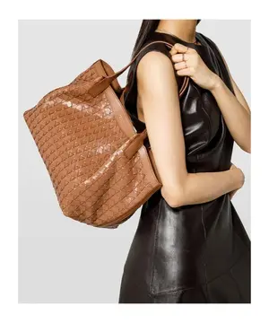 SERAPIAN Small Secret Top Handle Bag