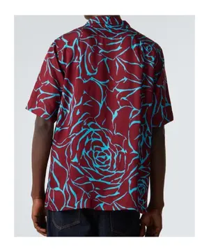 Dries Van Noten Printed Bowling Shirt
