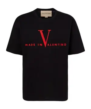 Valentino Garavani Logo Cotton Jersey T-shirt