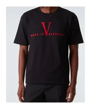 Valentino Garavani Logo Cotton Jersey T-shirt