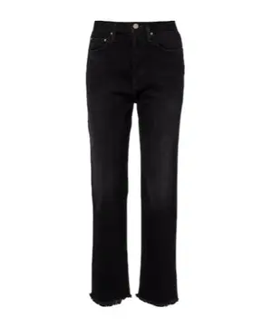 TOTEME Distressed Straight Jeans