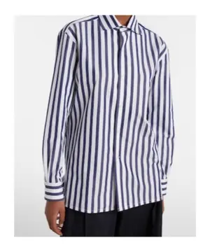 Ralph Lauren Striped Cotton Poplin Shirt