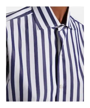 Ralph Lauren Striped Cotton Poplin Shirt