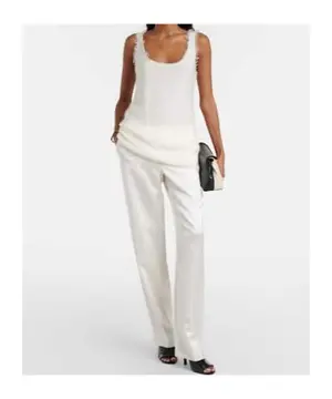 TOTEME Fringed Trim Vest