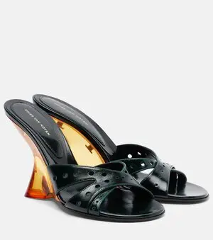 Dries Van Noten Open-toe Wedge Sandals