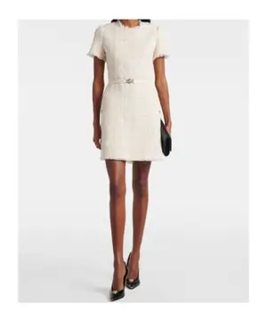 Versace Medusa '95 Cotton-blend Tweed Minidress