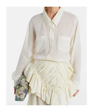 Dries Van Noten Oversized Ramie Shirt