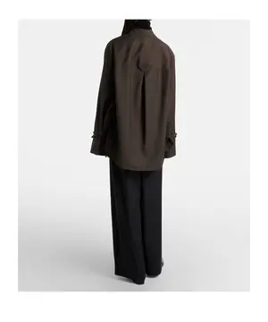 TOTEME Wide Leg Casual Pants