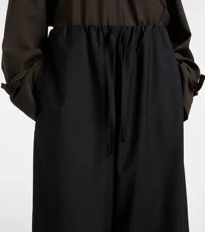 TOTEME Wide Leg Casual Pants