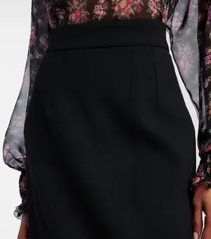 Dolce & Gabbana Wool-blend Pencil Skirt