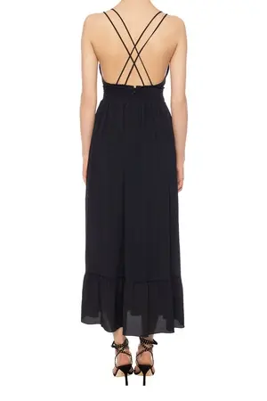 Red Valentino Cross Straps Dress