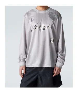 Acne Studios Logo Striped T-shirt