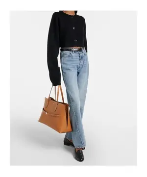 TOTEME Lounge Large Leather Tote Bag