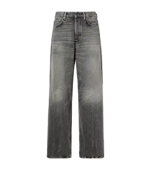 Acne Studios Faded Wide-leg Jeans - Gray
