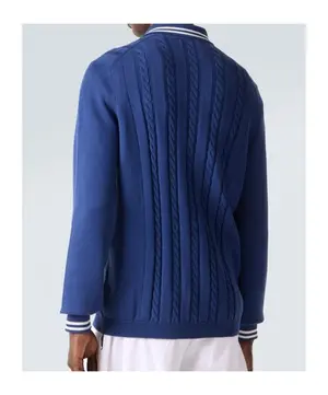 Brunello Cucinelli Cable-knit Embroidered Cotton Cardigan