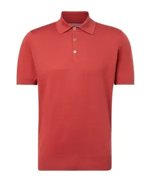 Brunello Cucinelli Cotton Pique Polo Shirt