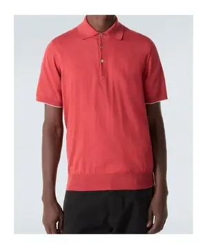Brunello Cucinelli Cotton Pique Polo Shirt