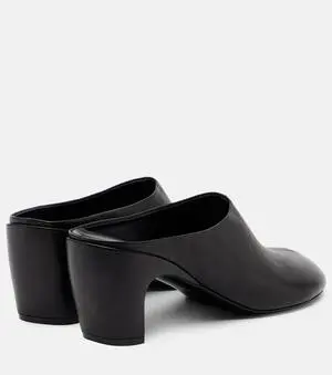Dries Van Noten Round-toe High-heeled Mules