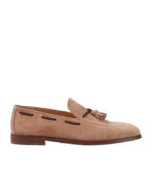 Brunello Cucinelli Suede Loafers - Brown