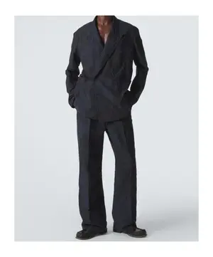 Dries Van Noten Cotton-blend Jacquard Blazer