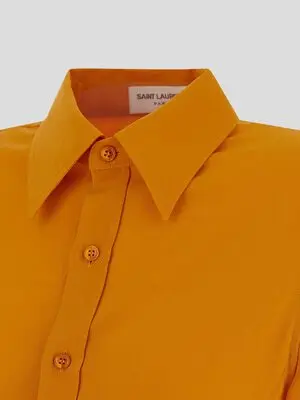 Saint Laurent Long-sleeve Button-front Shirt