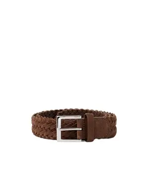 Kiton Woven Belt - Brown