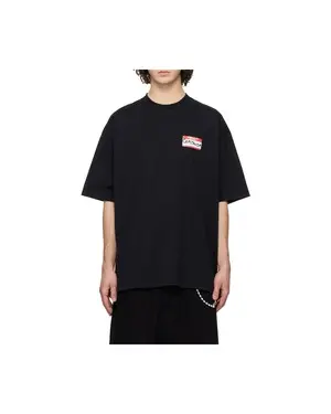 Vetements Name Tag Crewneck T-shirt