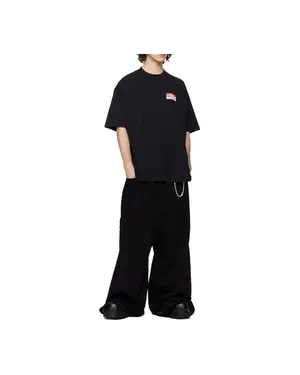 Vetements Name Tag Crewneck T-shirt