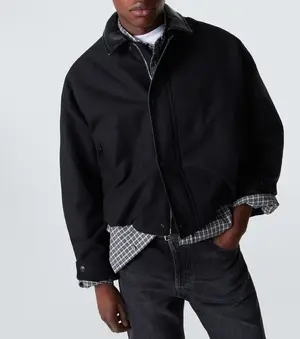 Acne Studios Cotton Twill Blouson Jacket
