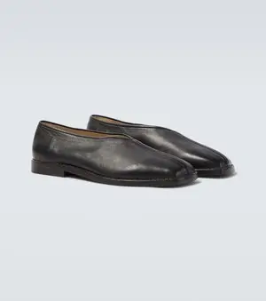 LEMAIRE Leather Slip-on Shoes