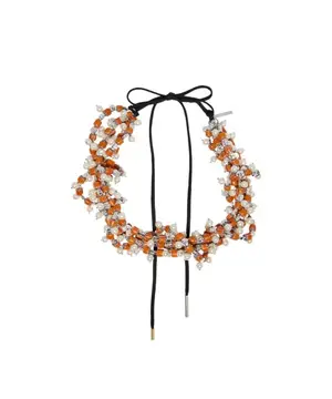 Dries Van Noten Embellished Beaded Necklace - Multicolor