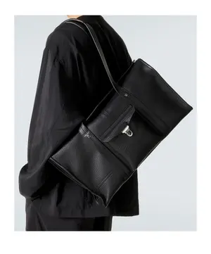 LEMAIRE Soft Gear Leather Tote Bag