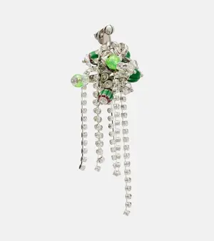Dries Van Noten Crystal-embellished Drop Earrings