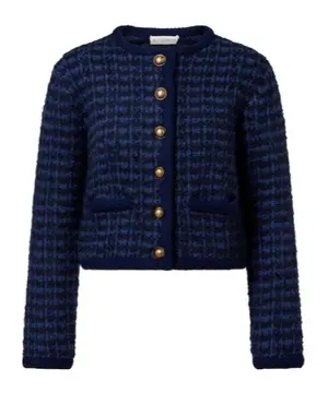 Altuzarra Conroy Tweed Jacket - Black