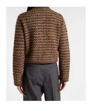Altuzarra Conroy Tweed Jacket - Brown