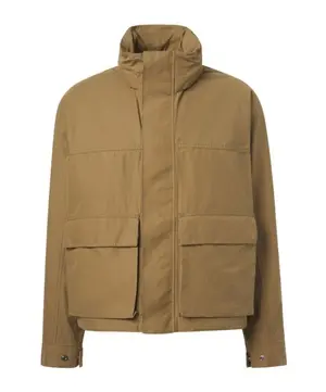 LEMAIRE Zipper Casual Jacket - Brown