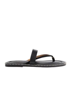Dries Van Noten Leather Thong Sandals