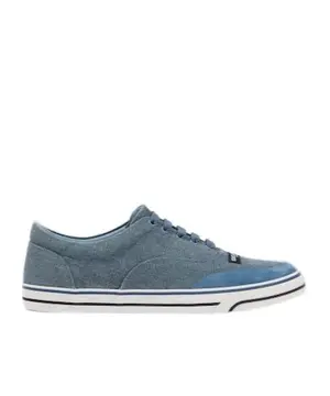 Dolce & Gabbana Suede-trimmed Sneakers - Gray