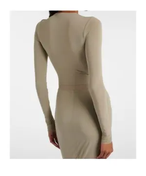 Wardrobe.NYC Sheer Bodysuit