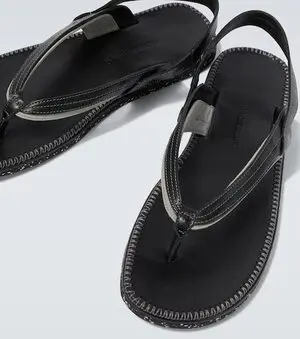 KIKO KOSTADINOV Andras Leather Thong Sandals