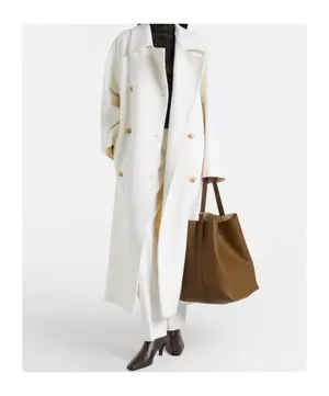 TOTEME Large Leather Tote Bag