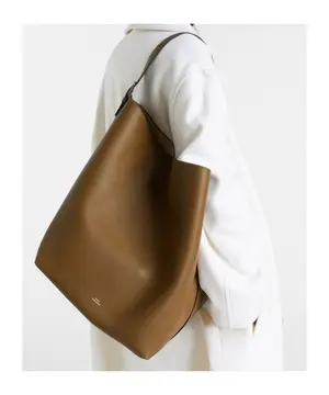 TOTEME Large Leather Tote Bag