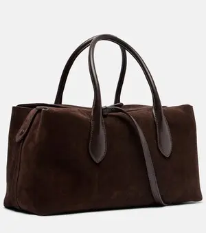 Polo Ralph Lauren Solid Color Suede Shoulder Bag