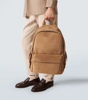 Brunello Cucinelli Suede Backpack