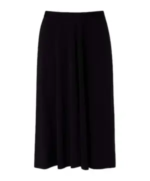TOTEME Jersey Midi Skirt - Black