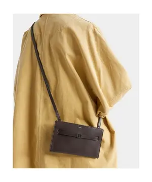 TOTEME Small Leather Crossbody Bag